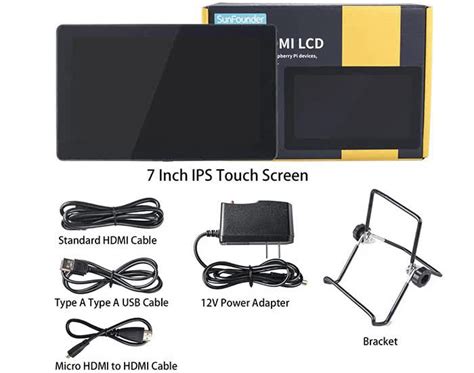 SunFounder Inch Capacitive Screen IPS Monitor LCD Display RobotShop