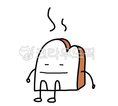 빵일러스트 식빵일러스트 식빵 캐릭터 빵캐릭터 사진 이미지 일러스트 캘리그라피 Jungnayo작가