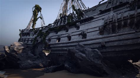 Stranded Pirate Ship Daz 3d Stranded Pirate Ship Daz 3d