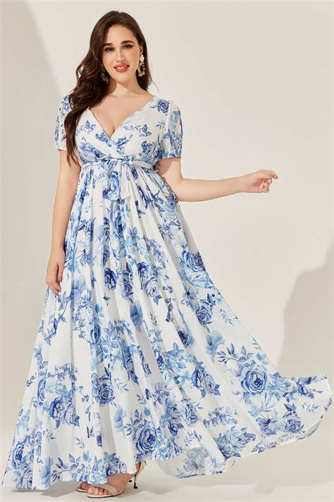 Plus Size Floral Dresses Flycurvy