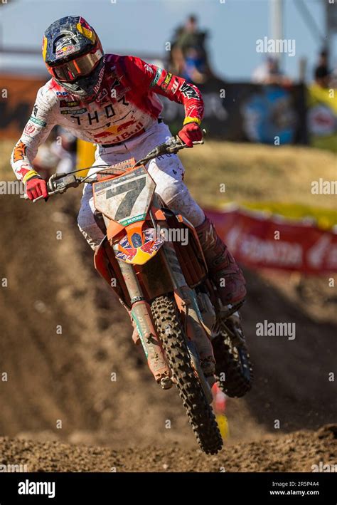 June 03 2023 Sacramento Ca Usa Aaron Plessinger 7 Gets Air Off Jump 20