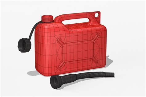 Топливная банка 3d Модель 8 Max Free3d