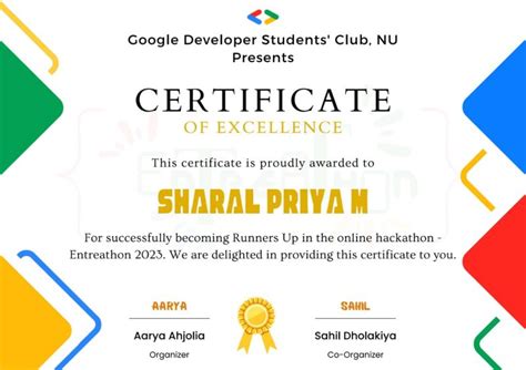 Sharal Priya M On Linkedin Runnerup Achievementunlocked