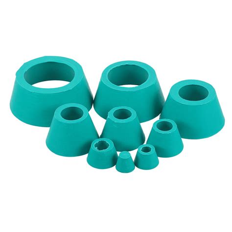Yongwei Funnel Flask Cones Adapter Collar Filter Tapered Glass Rubber Stopper Filtration