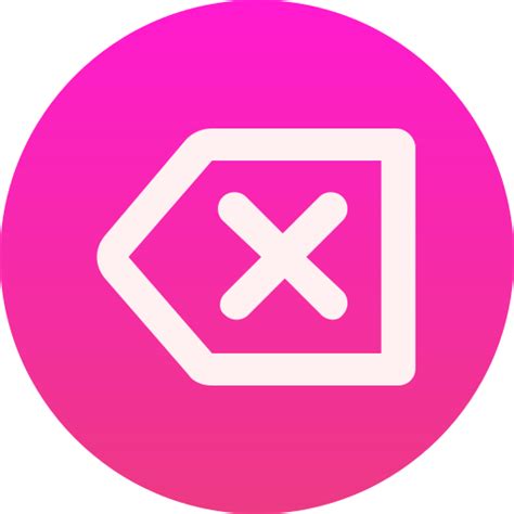 Backspace Free Interface Icons