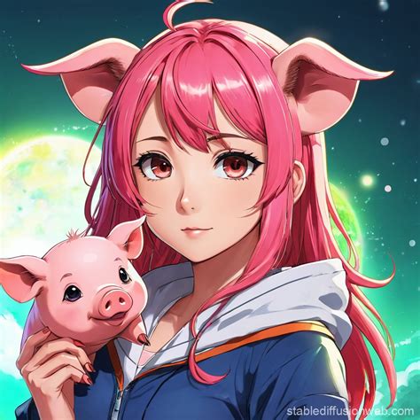 Pig Human Prompts Stable Diffusion Online