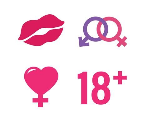 Love Sex Symbol Collection Set Illustration Vector Vector Art At Vecteezy