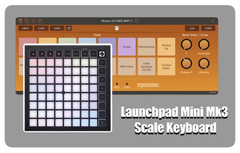 Launchpad Mini Mk3 Scale Keyboard Patchstorage