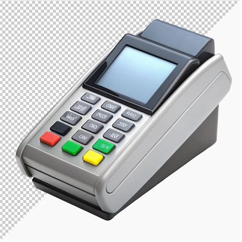 POS Machine Payment Terminal Icon Premium AI Generated PSD