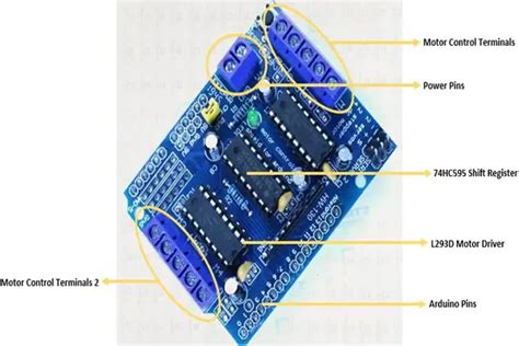 Inventkart L D Motor Driver Shield For Arduino Standard Quality