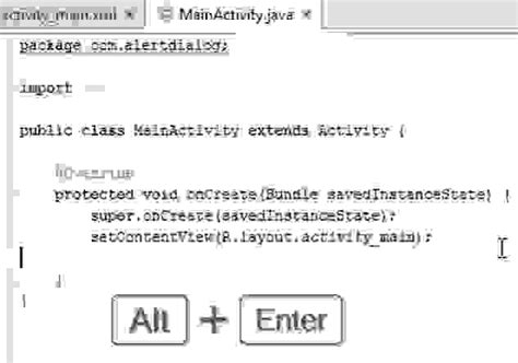 Alert Dialog Example In Android