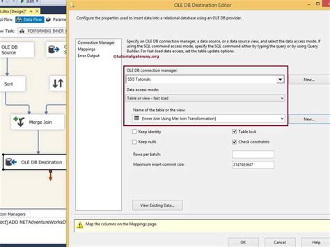 Merge Join Transformation In Ssis Inner Join Example