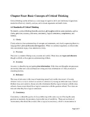 Logic Chapter 2 CHAPTER TWO BASIC CONCEPTS OF LOGIC Introduction The Term Logic Came Studocu