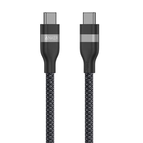 Anker Usb C To Usb C Cable 6 Ft 240w Upcycled Braided Anker Us