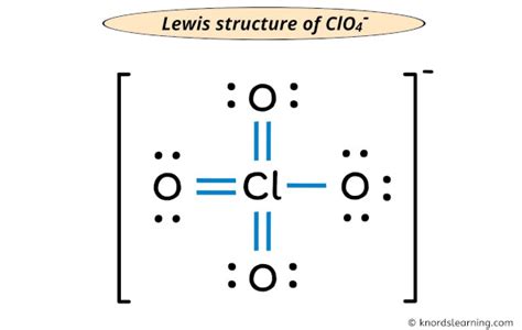 Lewis Structure Of Clo4 With 5 Simple Steps To Draw