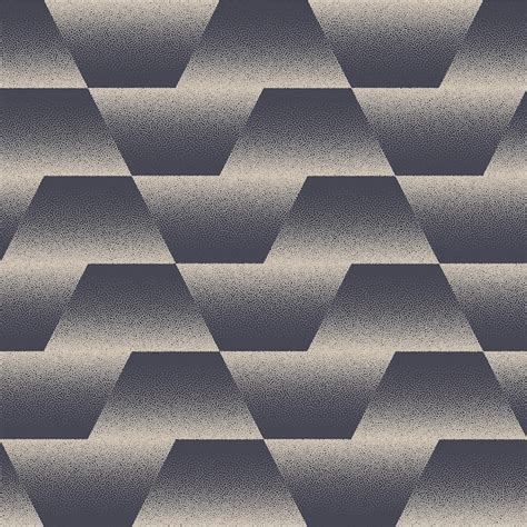 Premium Vector Mod Dynamic Geometric Seamless Pattern Trend Vector Dot Work Abstract