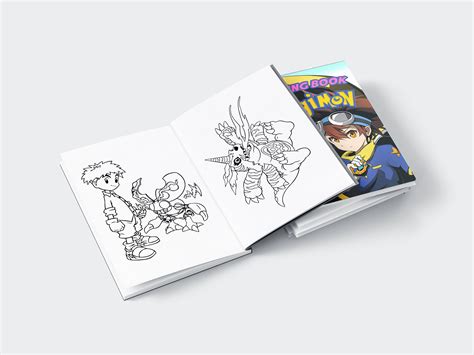Digimon Coloring Book 55 Pages Coloring Pages Printable Etsy