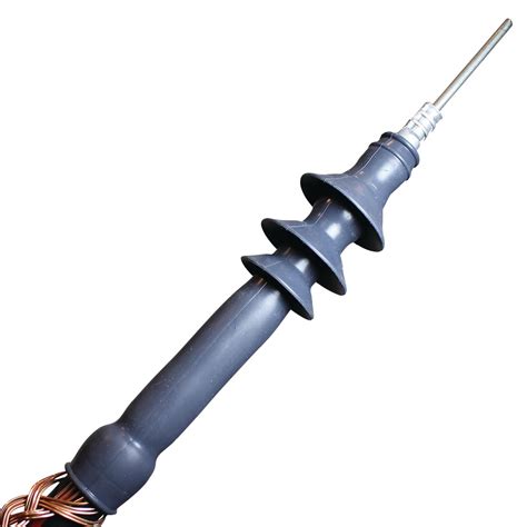 15kv Cold Shrink Termination With Ground Braid And Stem Connector 15tz1sa22 Hubbell Power