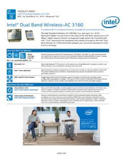 Intel Dual Band Wireless AC Intel Dual Band Wireless Ac Pdf PDF PRO