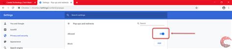 How To Disable Pop Up Blockers In Google Chrome