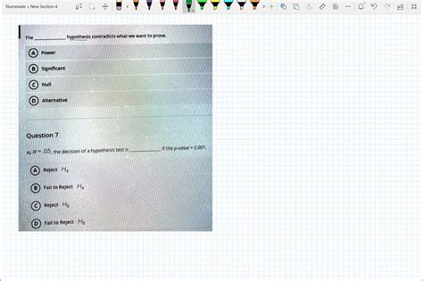 SOLVED For The Previous Problem We Will Reject Ho Since P Value Fail To Reject Ho Since P Value