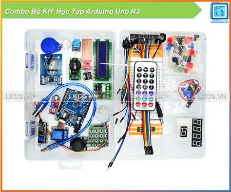 Combo Bộ Kit Học Tập Arduino Uno R3 Linh Kiện Cầu Giấy
