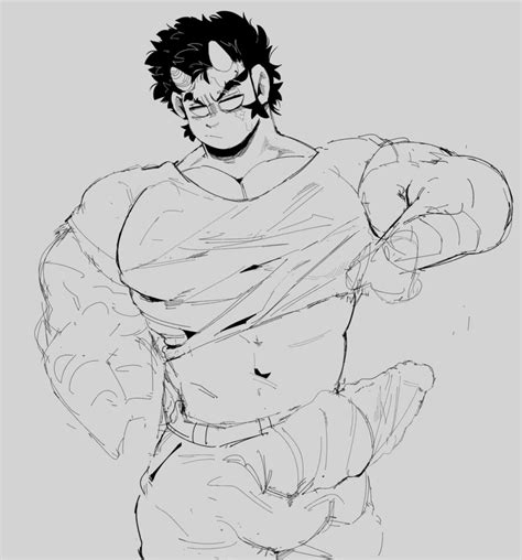 Rule 34 Akachionmain Balls Bara Big Balls Big Penis Boner Erection Erection Under Clothes