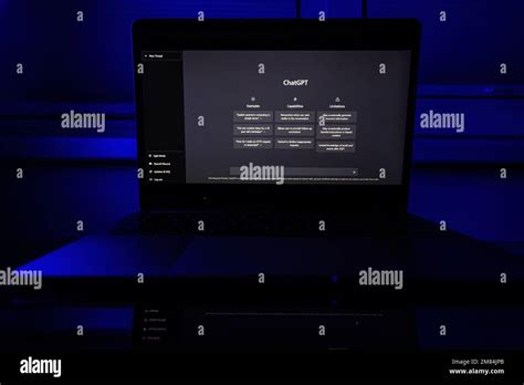 Chatgpt On Computer Chat Gpt Is Artificial Intelligence Ai Chatbot Which Was Launched By Openai