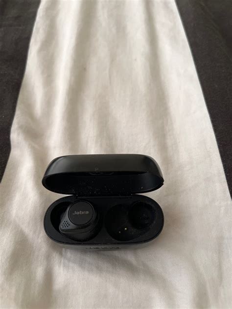 Jabra Elite 75t Left Ear Bud And Casing Audio Earphones On Carousell