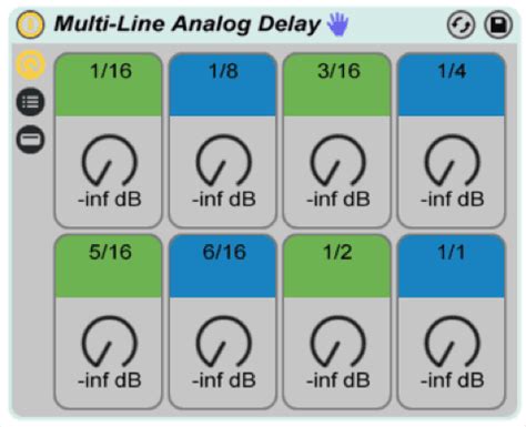 Multi Line Analog Delay Side Brain