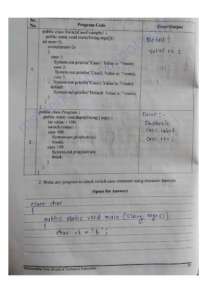 22412 Java Programming Jpr Manual Answer Jpr Solved Lab Manual