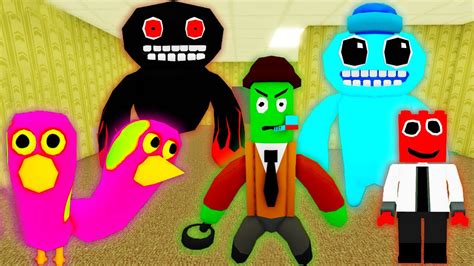 ЗЕЛЁНЫЙ ИЗ РАДУЖНЫХ ДРУЗЕЙ ДЕТЕКТИВ В ЗАКУЛИСЬЕ Roblox Backrooms Morphs Youtube