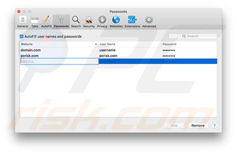 How To Find And Manage Saved Passwords On Safari