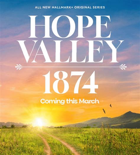 When Calls The Heart Prequel Series Hope Valley 1874 Casts Bethany Joy