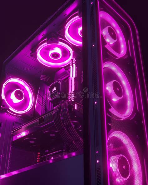 High Performance Gaming Pc With Rgb Lighting Custom Built Desktop Computer With Advanced