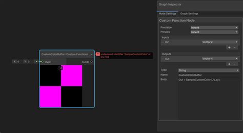 Shader Graph Sample Custom Color Buffer From Custom Function Unity Engine Unity Discussions