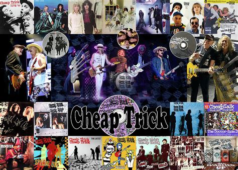 Cheap Trick Band Members Albums Concert Discography Digital Art By