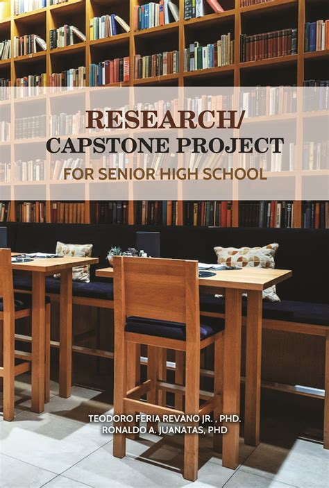 Research Capstone Project For Senior High School Mindshapers Publishing