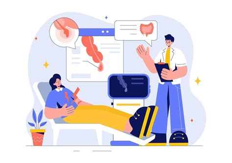 Appendicitis Diagnosis And Treatment Illustration In Healthcare With