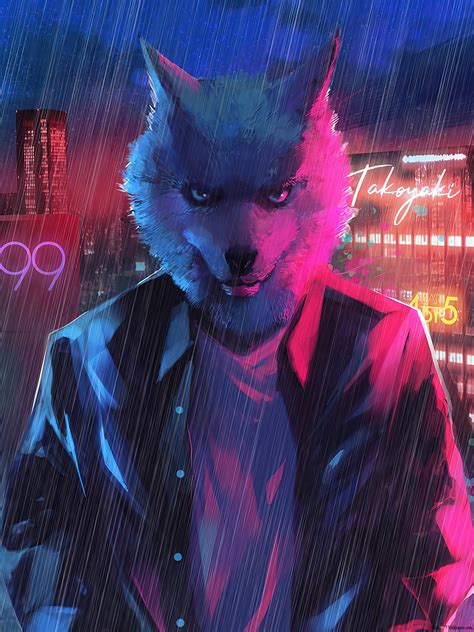 Wolf Guy Digital Art 4k Wallpaper Download