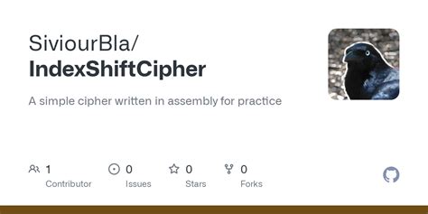 Github Siviourblaindexshiftcipher A Simple Cipher Written In