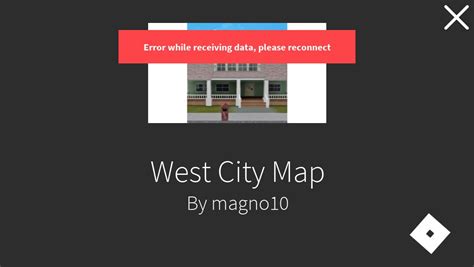 Error While Receiving Data Roblox