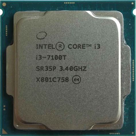 Intel Core I3 7100t 7th Gen Desktop Processor Price Key Features And