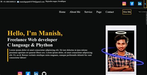 manish gupta on linkedin bharatintern portofolio code