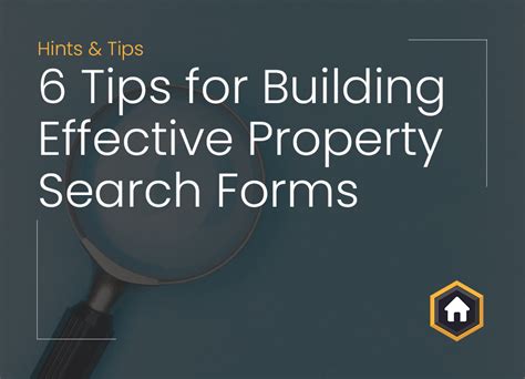 6 Tips For Building Effective Property Search Forms Property Hive For