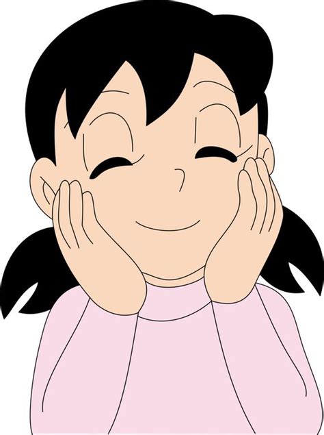 [ドラえもん]しずかちゃん03 Lineやメッセージ、twitter、facebookなどで使えるスタンプ画像配信中 スタえもん