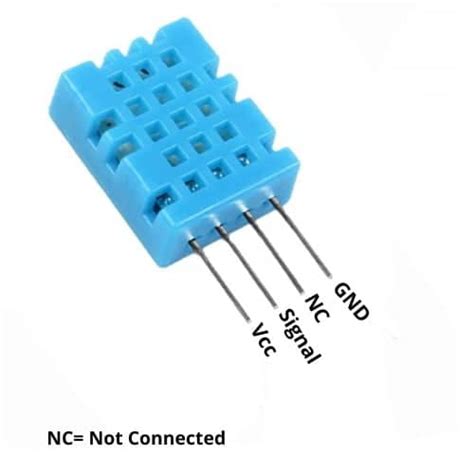 Dht11 Sensor Digital Temperature And Humidity Sensor Gsa Electronic India