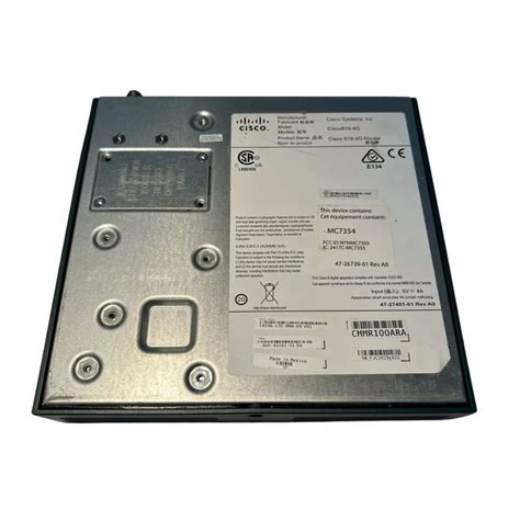 Cisco C Cellular Wireless Router C G LTE MNA K Refurbished