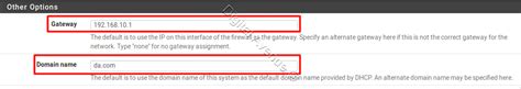 Configure Local Dhcp Server And Dns Resolver On Pfsense
