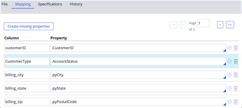 creating data sets to ingest customer data pega
